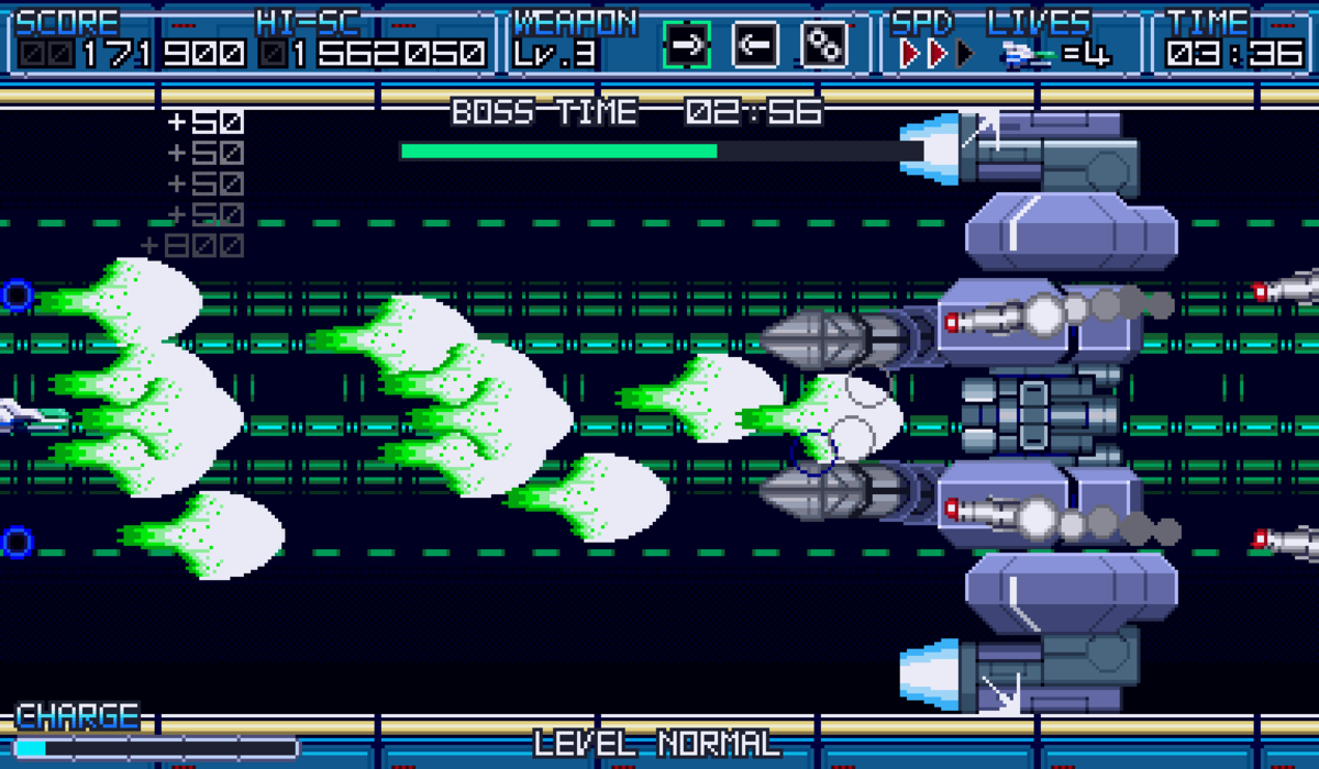 High speed horizontal shmup "Terra Flame" - TERARIN GAMES