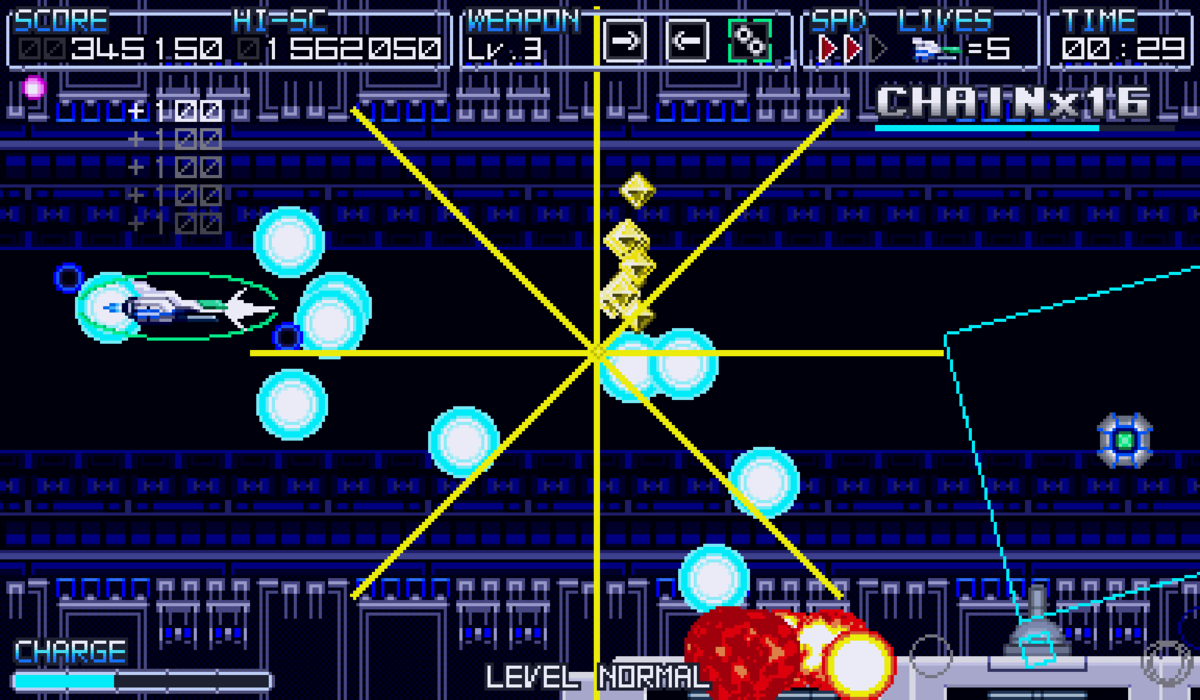 High speed horizontal shmup "Terra Flame" - TERARIN GAMES