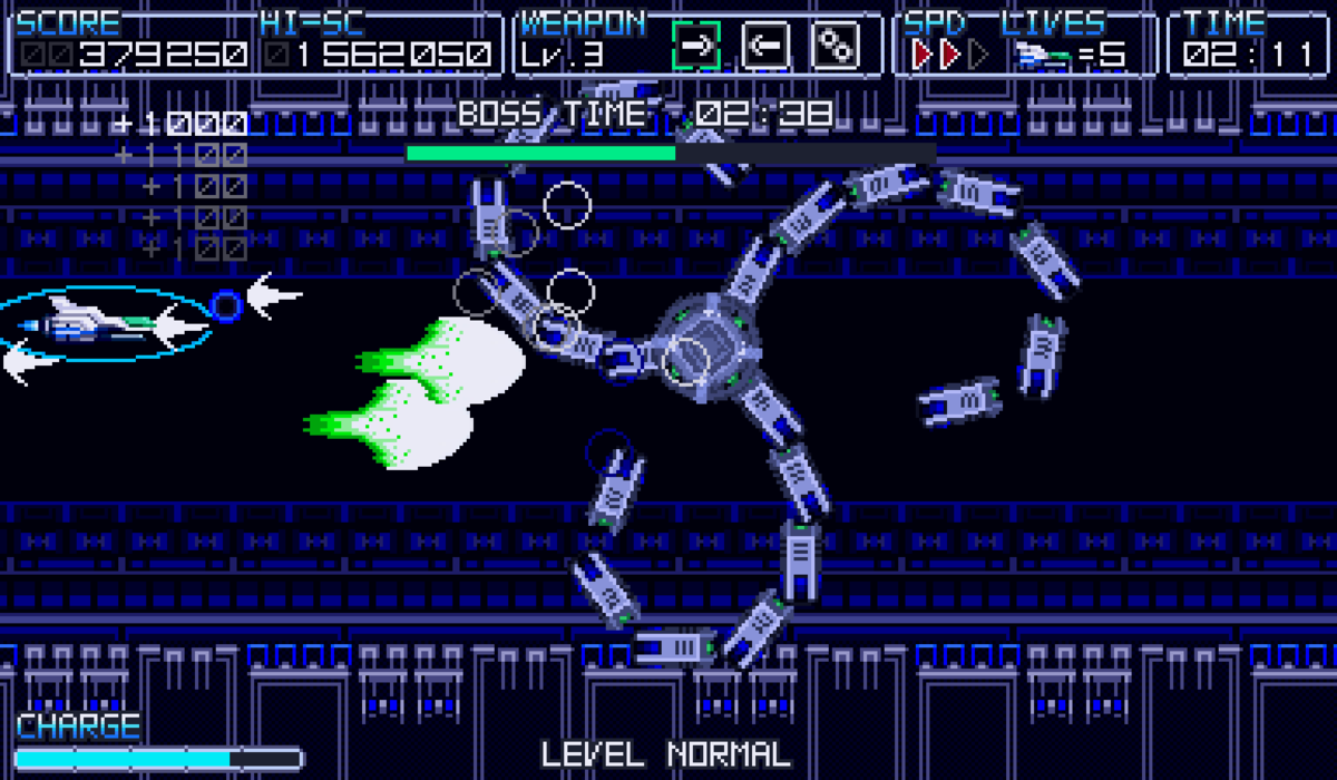 High speed horizontal shmup "Terra Flame" - TERARIN GAMES