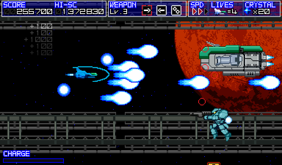High speed horizontal shmup "Terra Flame" - TERARIN GAMES