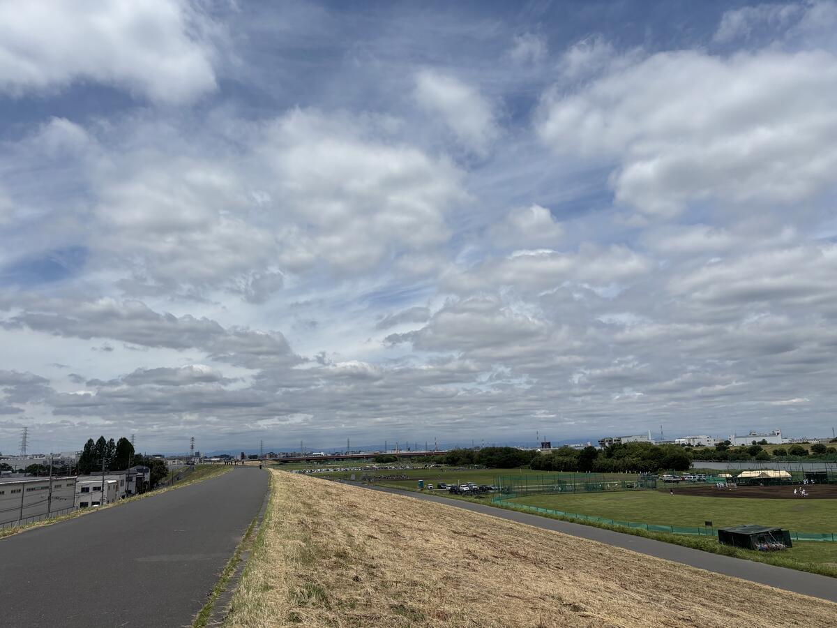 今日はのんびり過ごした土曜日でした（ジムヘ！荒川の土手へ！そして弓道場が休場…） - げんさんのほげほげ日記