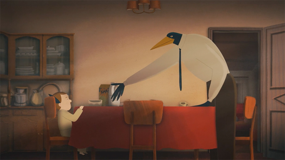 ママの彼氏はバードマン、優しくも不気味なアニメーション作品『Chez moi』に漂う混沌。 - ぼくと、むじなと、ラフカディオ。