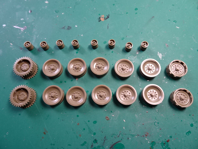 サンダース大学付属高校 M18ヘルキャット 作ります!! その2 - 気分はガルパン、ゆるキャン