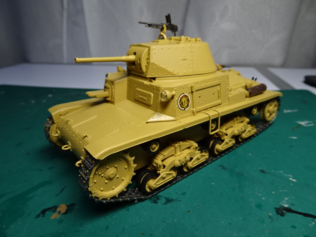 アンツィオ高校 M13/40カルロ・アルマート 完成です!! - 気分はガルパン、、ゆるキャン