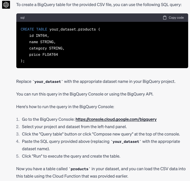 ChatGPT (GPT-4)を使ってCloud Functionsを速攻で作成してみた - G-gen Tech Blog