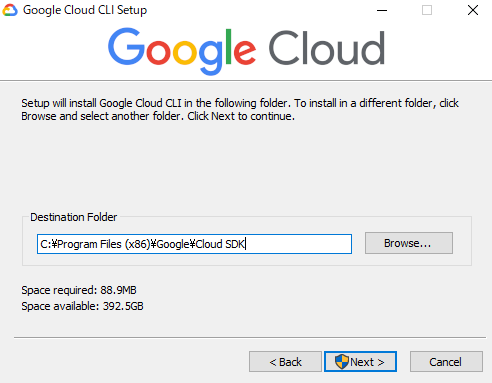 gcloud CLIのインストール方法（Windows 編） - G-gen Tech Blog