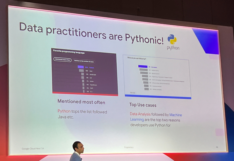 Optimize your machine learning applications using BigQuery DataFrames（Google Cloud Next '24セッション ...