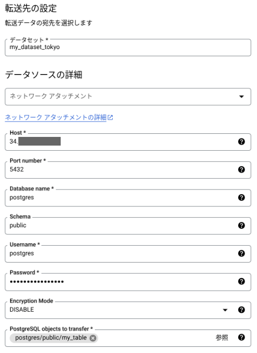 BigQuery Data Transfer ServiceでPostgreSQLのデータを転送してみた - G-gen Tech Blog
