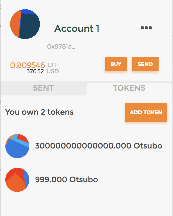 dAppsを触ろう ほぼ無料でイーサリアムトークン作成できるかも編 - プログラム上達したいな blog