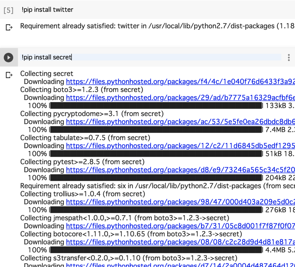 Google Colaboratory importエラー解決法？ - プログラム上達したいな blog