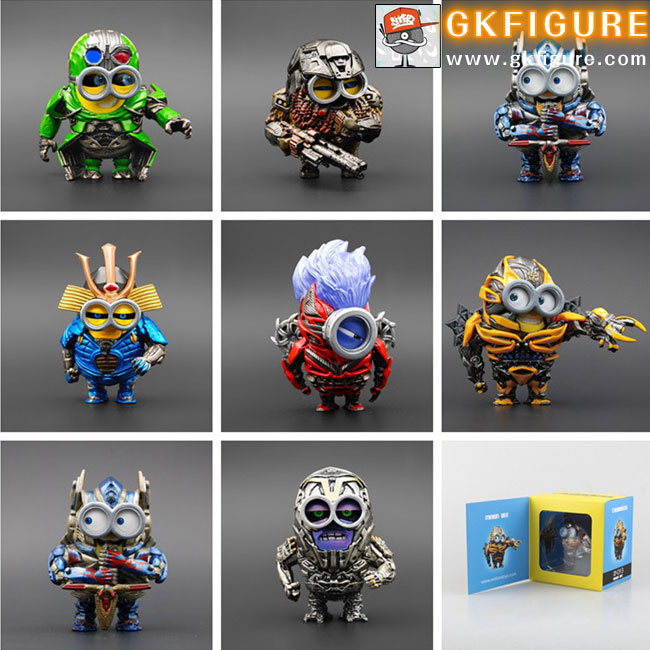 新製品！Despicable Me ミニオン/minions トランスフォーマー オプティマス コスプレ COS 完成品ミニフィギュア ...