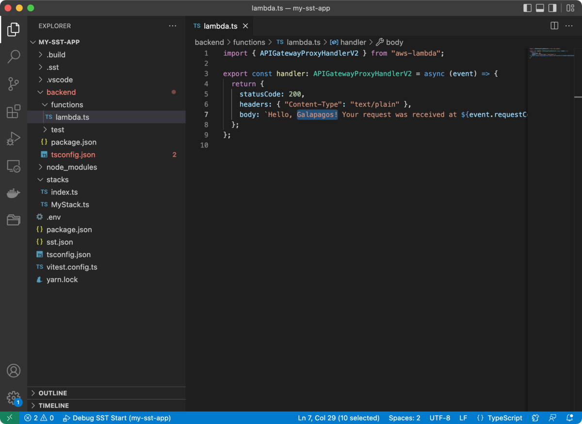 Serverless Stack (SST) - サーバーレスフレームワーク for AWS - Galapagos Tech Blog