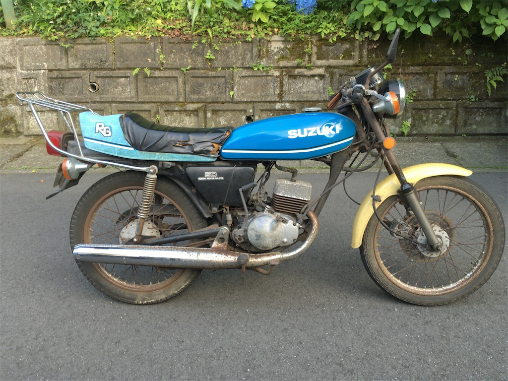 空冷RG50レストア記 - godstoneのブログ