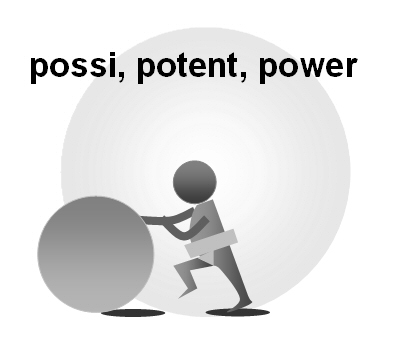 276 possi, potent, power「出来る、力」(L.possum, potentia) - 語源の広場