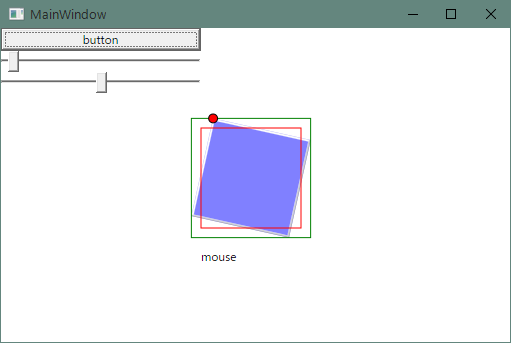 WPFとVB.NET、Canvasの中に回転表示したコントロールのドラッグ移動で気づいたこと - 午後わてんのブログ