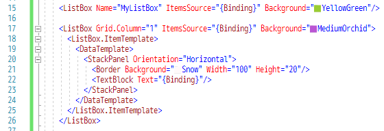 ListBoxのItemTemplate(DataTemplate)をC#コードで - 午後わてんのブログ