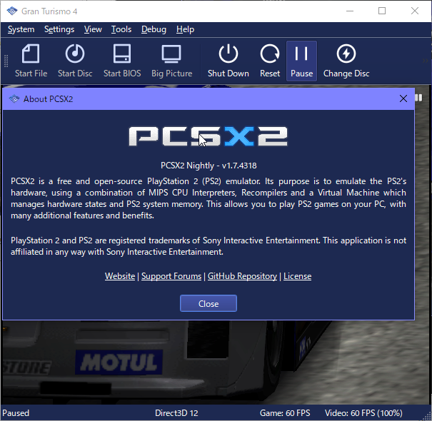 PCSX2でテクスチャ置き換え、グランツーリスモ4のモチュールピットワークZを青くするまでの手順 - 午後わてんのブログ