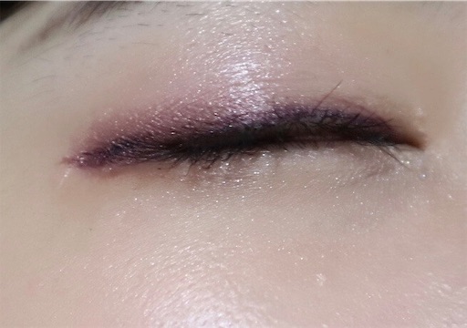 エクセル(excel)リアルクローズシャドウcs02ピンクモヘアのアイメイク - キナコのコスメレポ