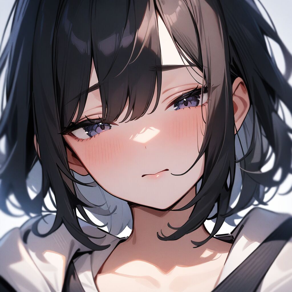 close-set eyes (閉じた目) by Animagine XL 3.1 - AI生成画像カタログ