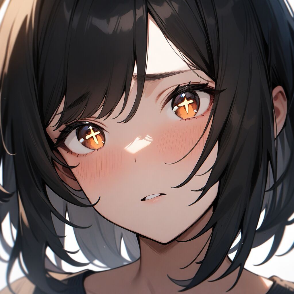 cross-shaped pupils (十字型の瞳孔) by Animagine XL 3.1 - AI生成画像カタログ