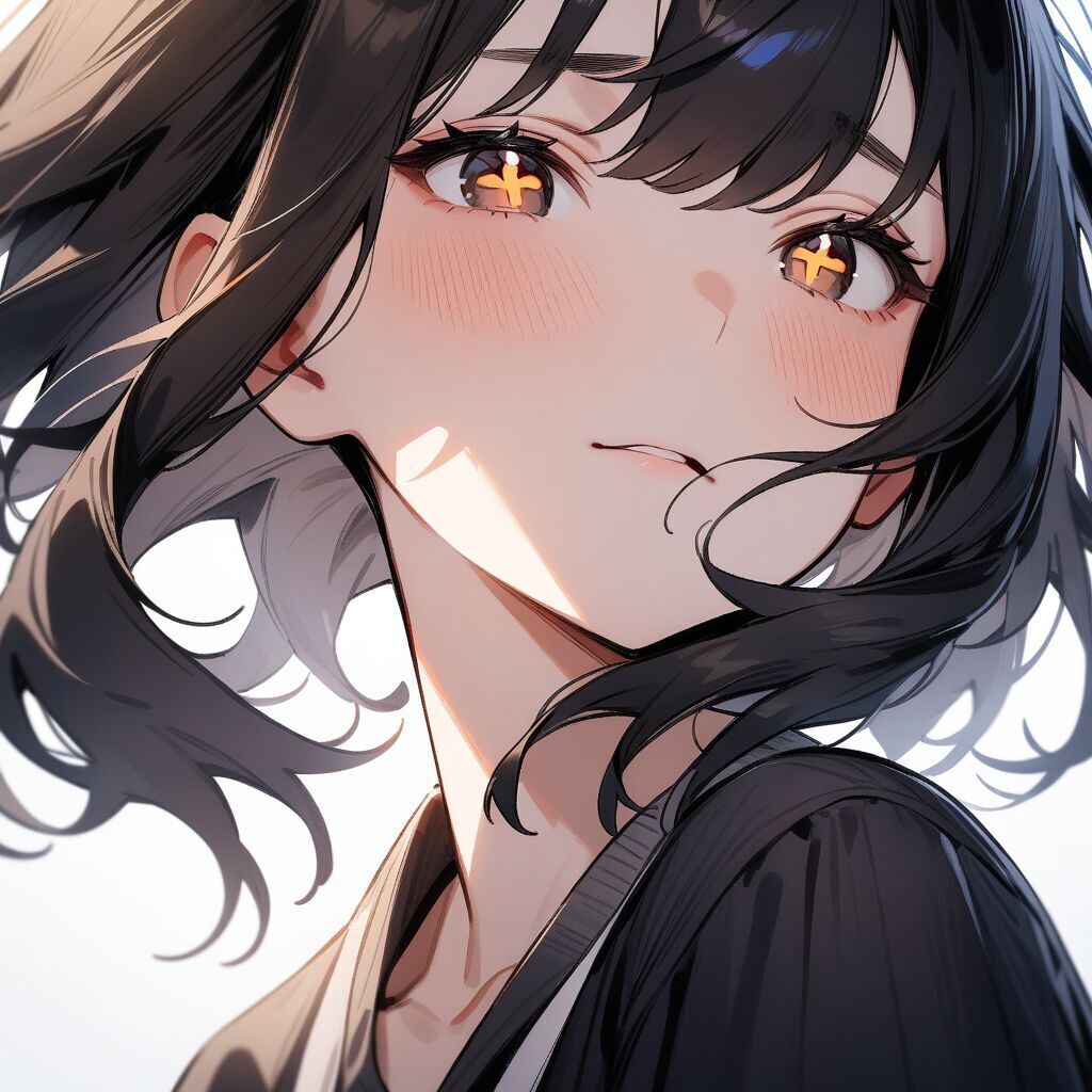 cross-shaped pupils (十字型の瞳孔) by Animagine XL 3.1 - AI生成画像カタログ