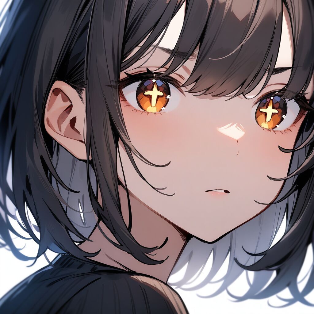 cross-shaped pupils (十字型の瞳孔) by Animagine XL 3.1 - AI生成画像カタログ