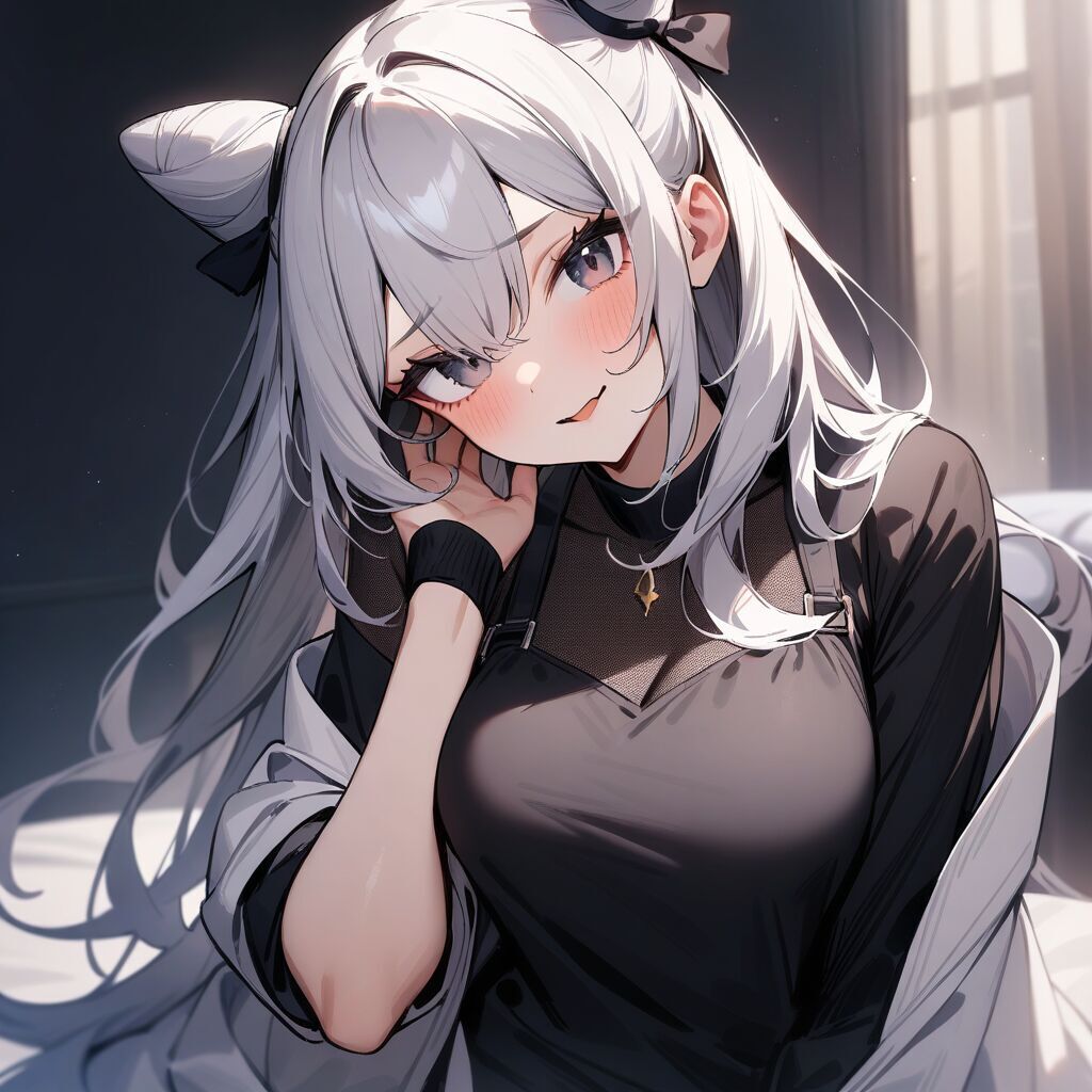 cone hair bun (円錐お団子) by Animagine XL 3.1 - AI生成画像カタログ