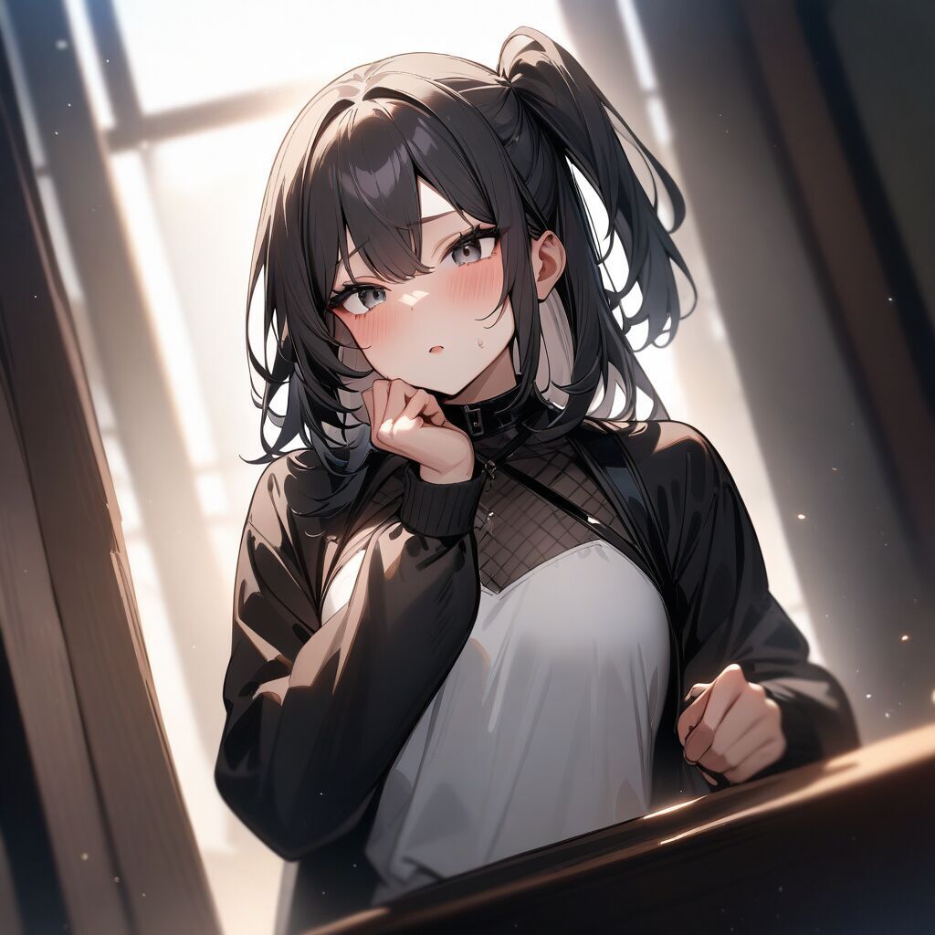 one side up (ワンサイドアップ) by Animagine XL 3.1 - AI生成画像カタログ