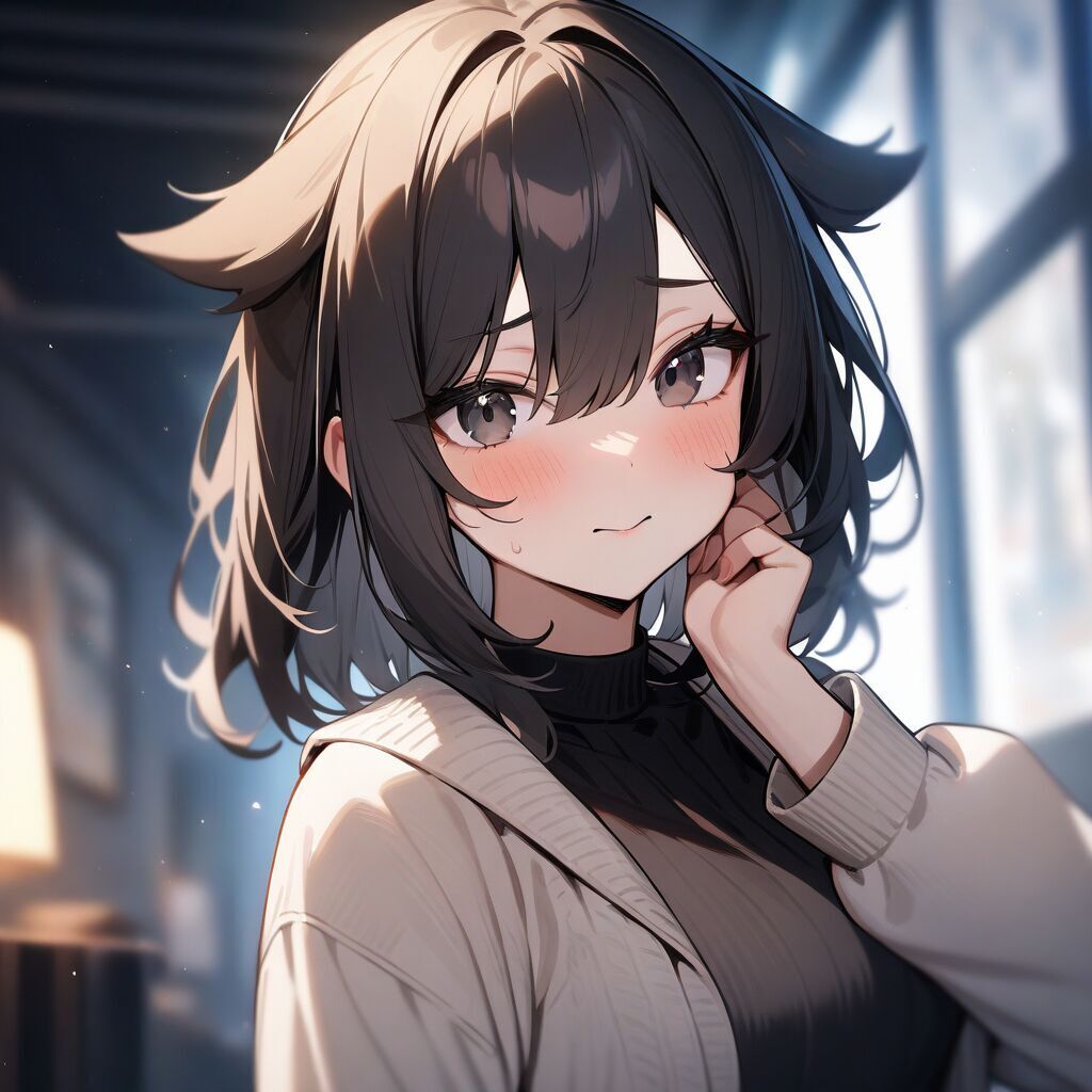 hair flaps (ヘア フラップ) by Animagine XL 3.1 - AI生成画像カタログ