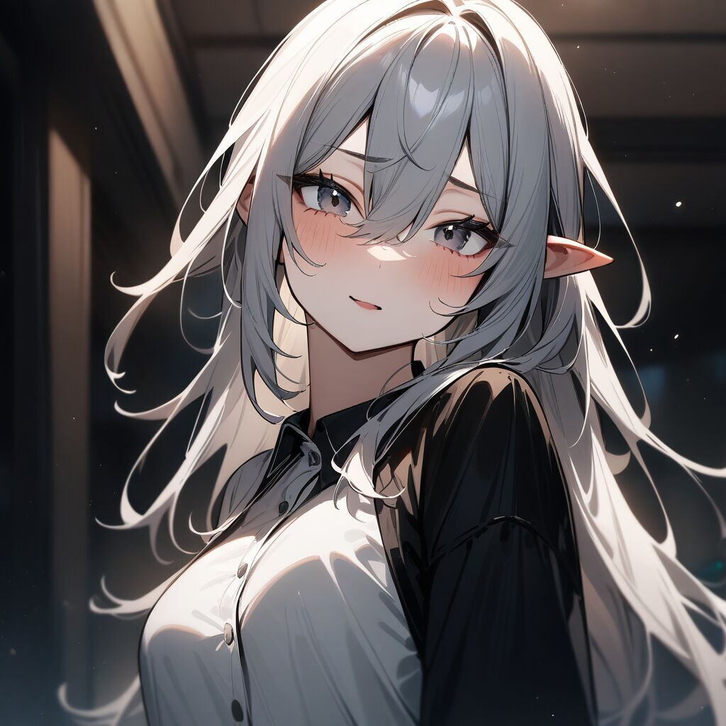 pointy hair (とがり髪) by Animagine XL 3.1 - AI生成画像カタログ