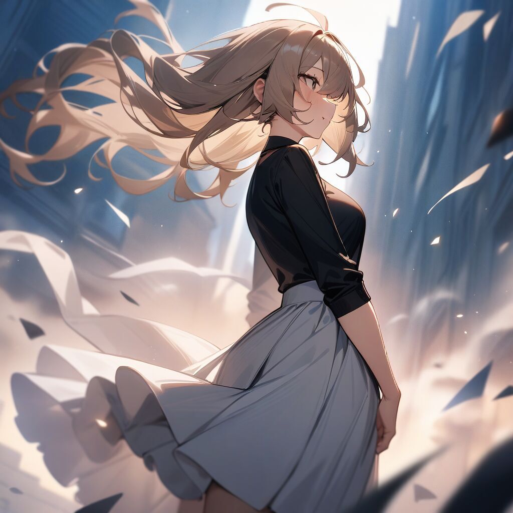 floating hair (浮遊髪) by Animagine XL V3.1 - AI生成画像カタログ