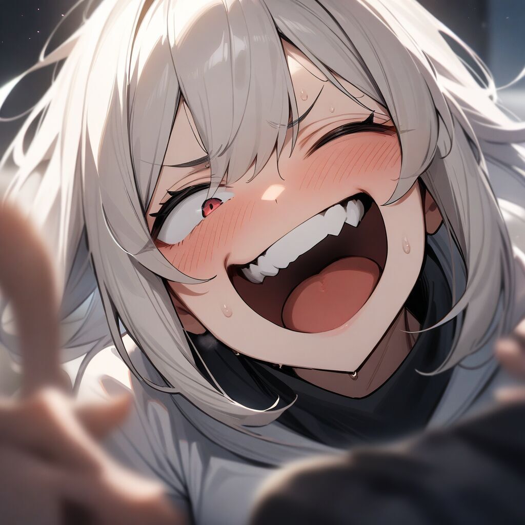 forced smile (作られた笑顔) by Animagine XL V3.1 - AI生成画像カタログ