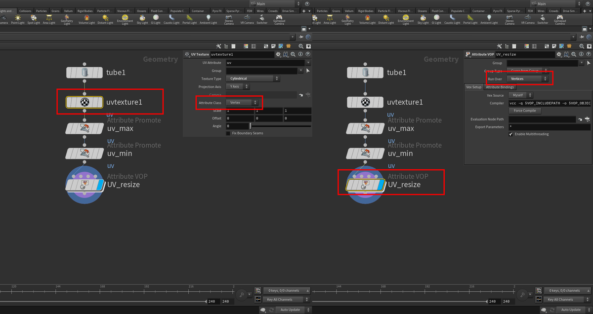 Houdini学習その5 Attribute VOPでアトリビュートをいじる際の注意点 - actionScript書きの日記