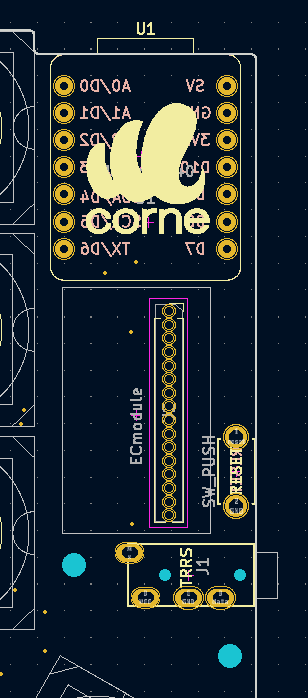 静電容量無接点方式 corne mini を自作してみた - goropikariの備忘録