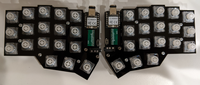 静電容量無接点方式 corne mini を自作してみた - goropikariの備忘録