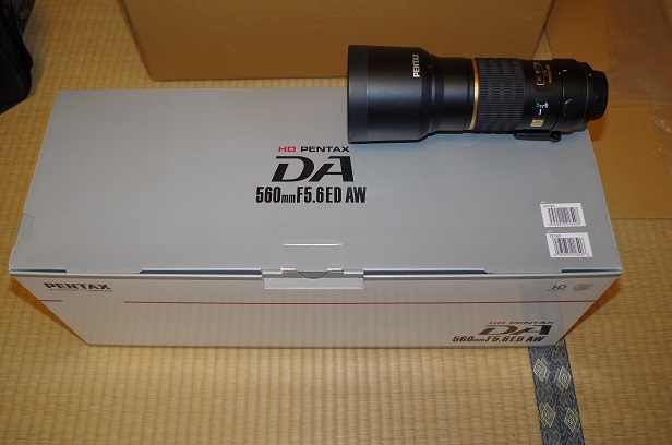 HD PENTAX-DA 560mmF5.6ED AW 開梱 - 五稜鏡記