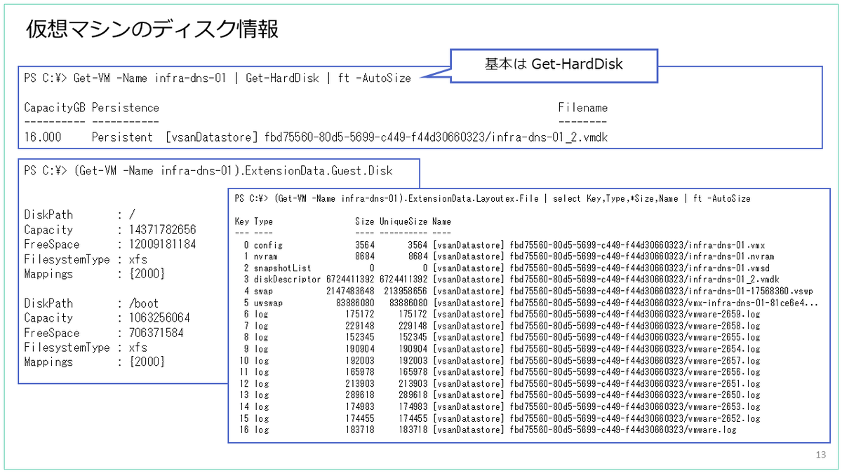 LT：PowerCLI で vSphere を見よう（登壇資料） - vm.gowatana.jp