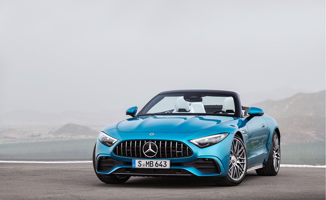 4気筒エンジン搭載の俊敏なスポーツモデル「メルセデスAMG SL43」 - BRUDER