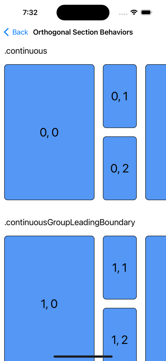 Compositional Layoutsで1つだけサイズの異なるitemを表示する - FLINTERS Engineer's Blog
