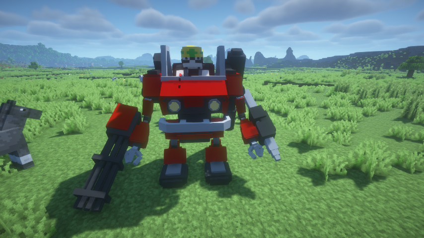 Java版マイクラのMODでロボを作ってみてるよ #4 戦闘機能編 - マイクラ放浪記