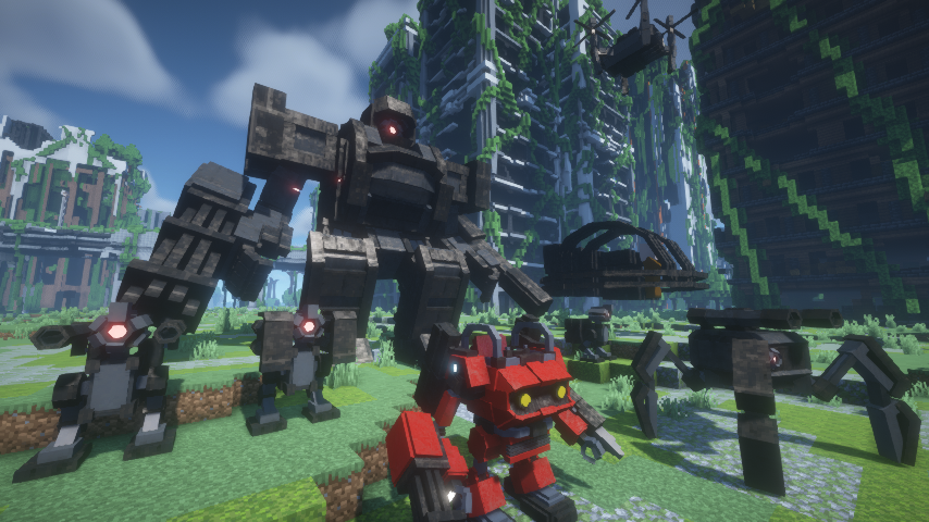 Java版マイクラのMODでロボバトルを作ってみてるよ：ボス戦でござい！！ - マイクラ放浪記