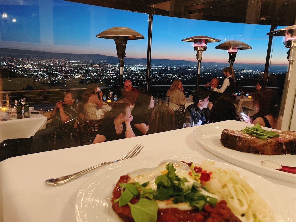 【サンノゼ】夜景の綺麗なレストラン "Mount Hamilton Grandview Restaurant" - ななとなな夫の関西あちこちライフ