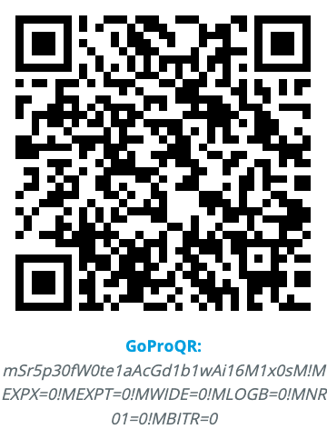 GoPro Labsで使えるQRコード置き場 - ちびっこロードスターライフ