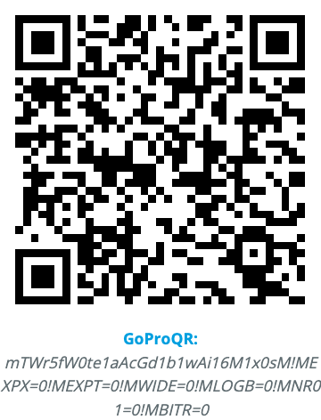 GoPro Labsで使えるQRコード置き場 - ちびっこロードスターライフ