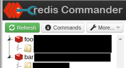 Redis Commander の使い方 - 約束の地