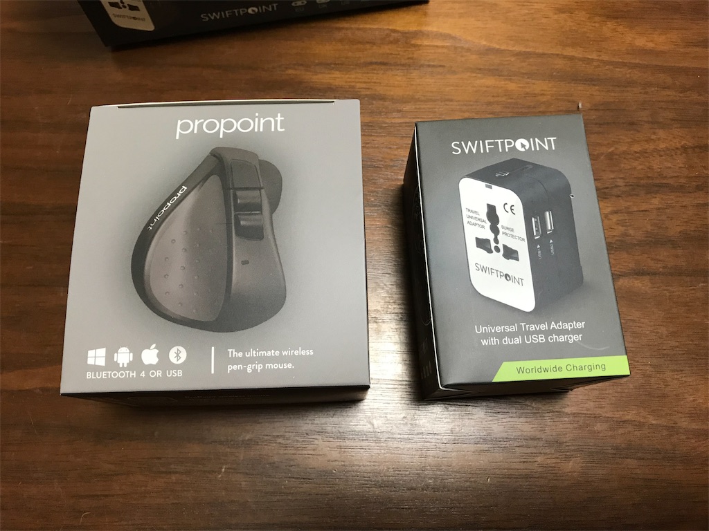SwiftPoint ProPoint届きました - grewhanの日記