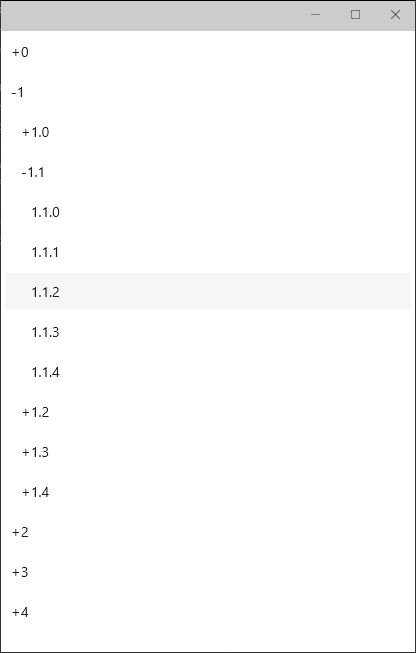 MAUI の CollectionView でツリー表示 - present
