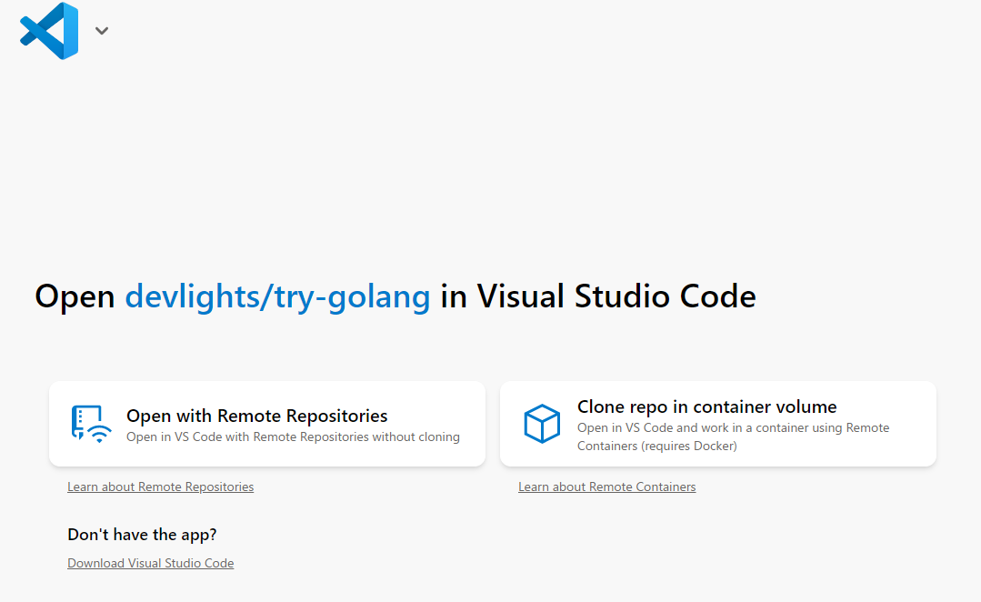 Github に 「VS Code で 開く」バッチをつける (Remote Repositories Extension) - いろいろ備忘録日記