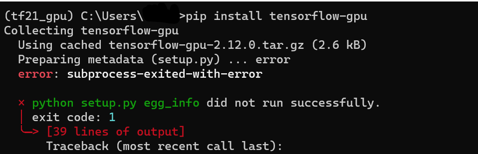 Tensorflowを入れるのに苦労した話（備忘録） - gugu-ranの日記