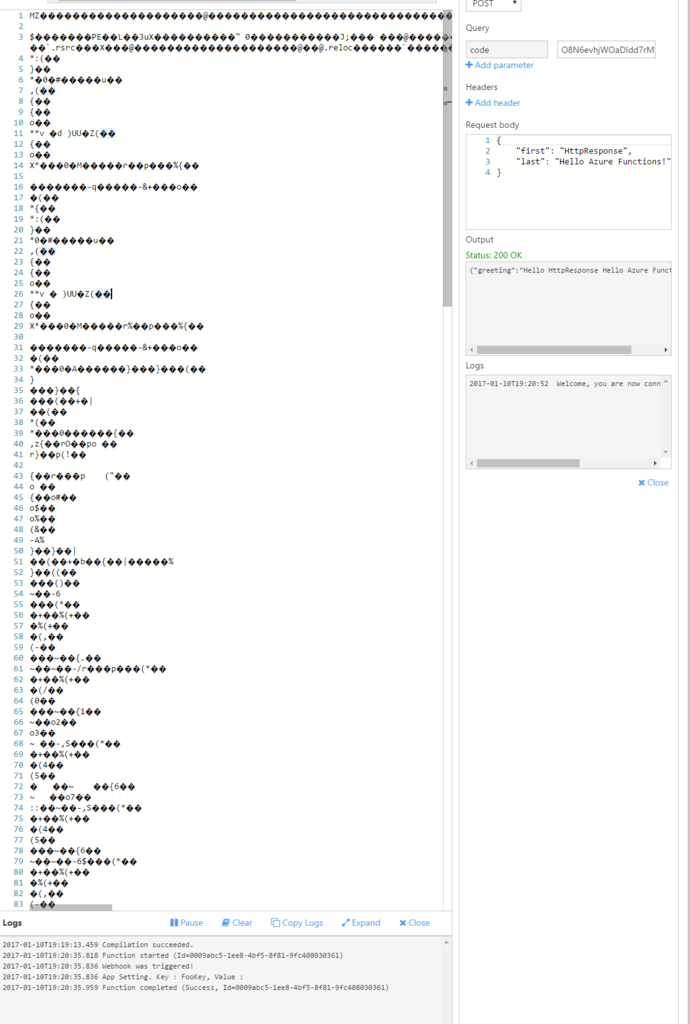 AzureFunctionsのPrecompiled Functionsを試してみる - tech.guitarrapc.cóm